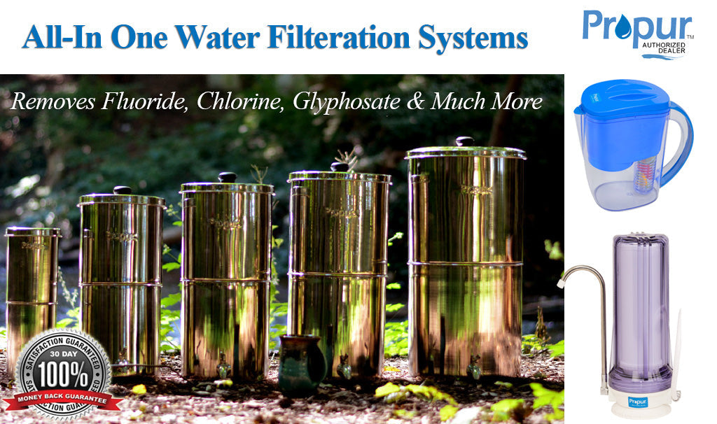 New Propur Water Filtration Systems - Barefoot Healing